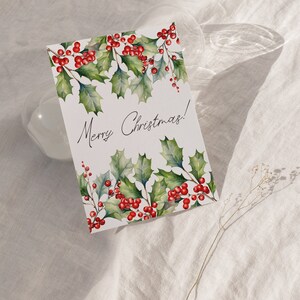 Watercolor Christmas Clipart - Watercolor Christmas Jolly PNG ...