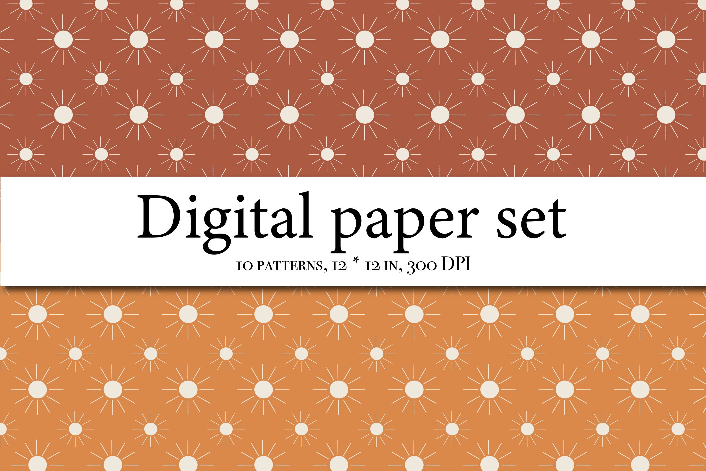 Seamless Boho Digital Paper, Boho Print, Boho Decor Print, Boho Digital ...