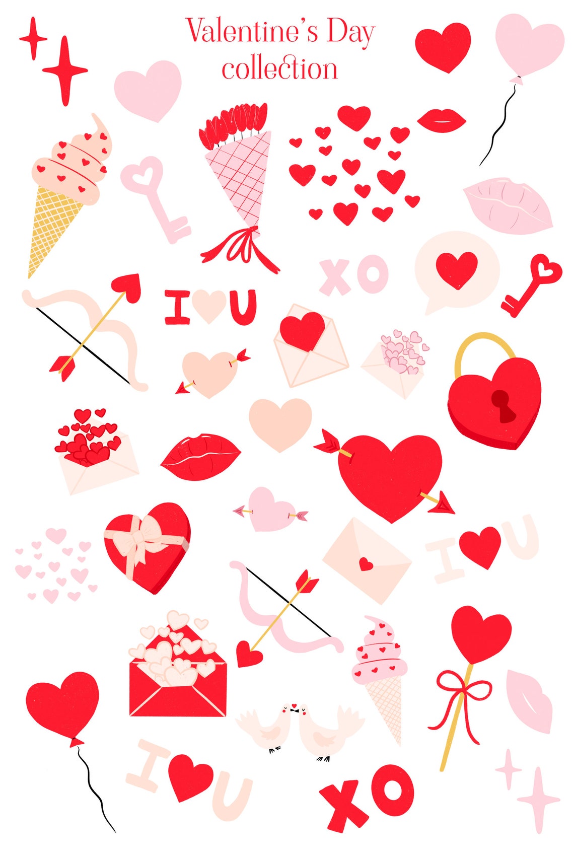 Valentine's Day Clipart Heart Clip Art Valentine PNG Cupid Clipart Love ...