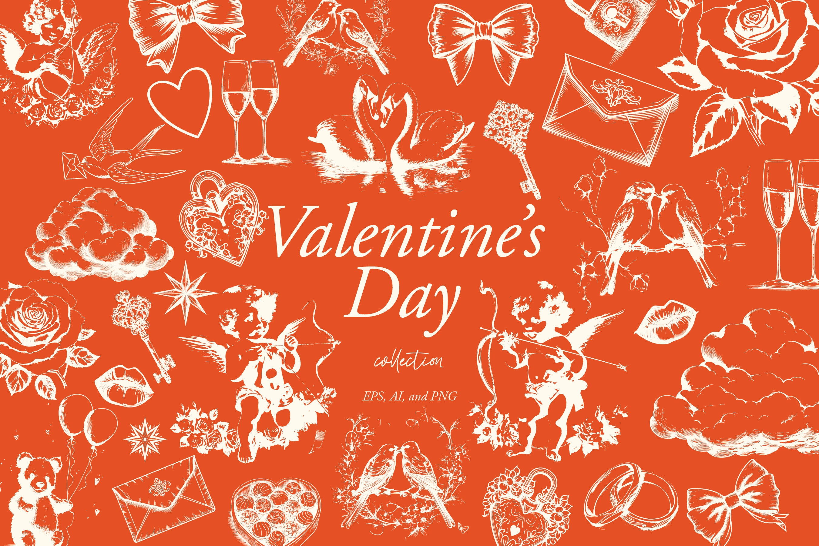 Valentine's Day Clipart Heart Clip Art Valentine PNG Cupid Clipart Love ...