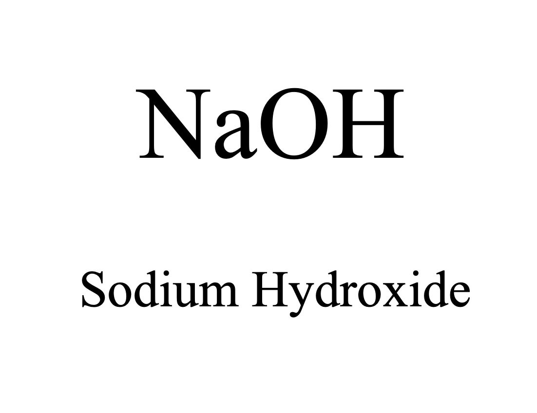 Sodium Hydroxide Structural Formula