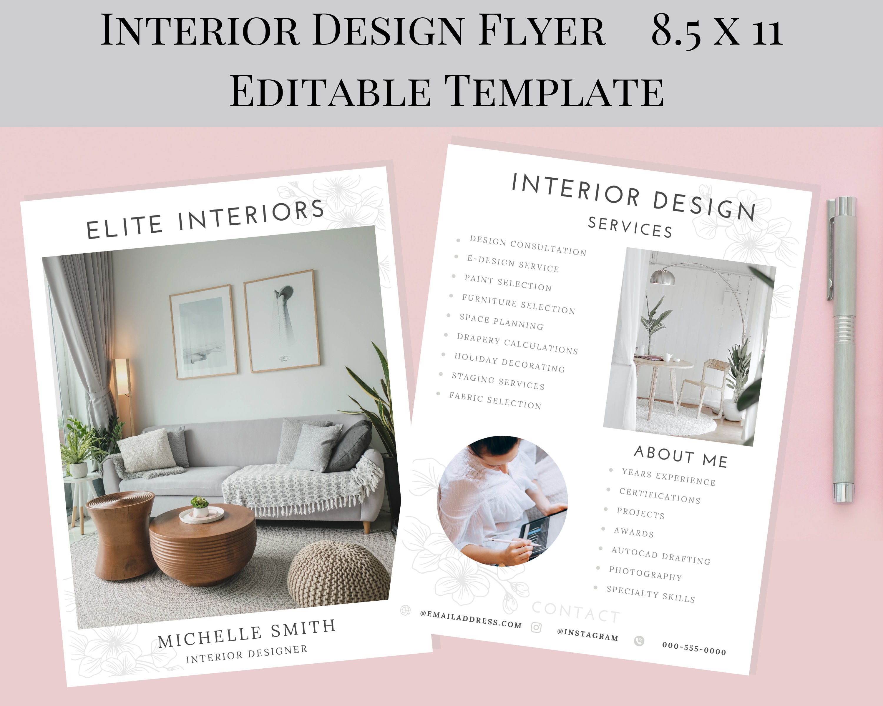 Drafting Templates Interior Design