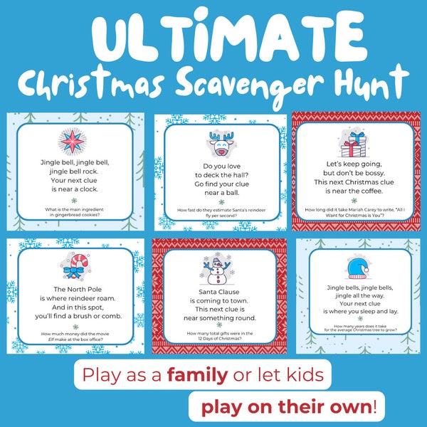 Grinch Scavenger Hunt - Etsy