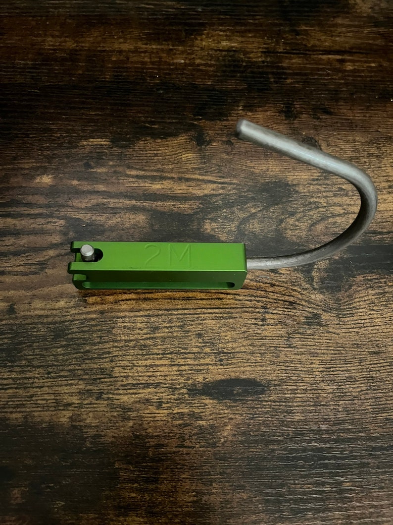 Green Anodized Aluminum Monster Hook: Heavy Duty Tool Belt Hook - Etsy