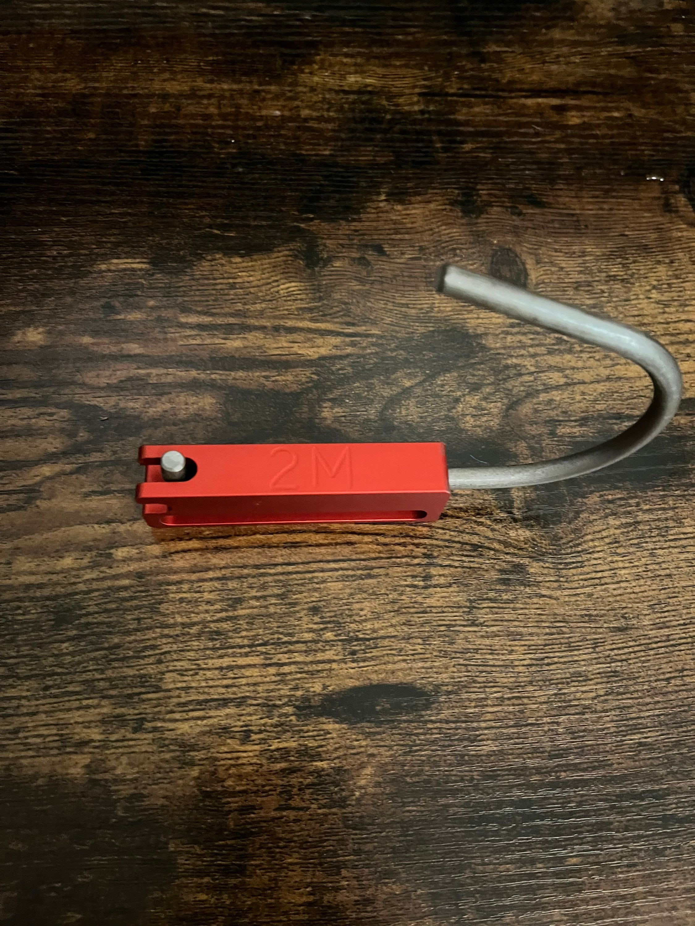 Red Anodized Aluminum Monster Hook Belt Hook Tool Hook Universal Tool ...