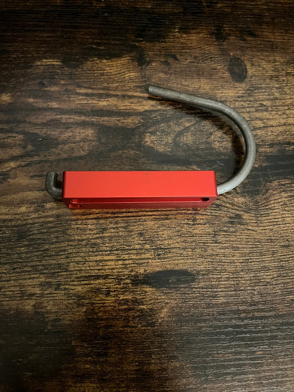 Red Anodized Aluminum Monster Hook Belt Hook Tool Hook Universal Tool ...