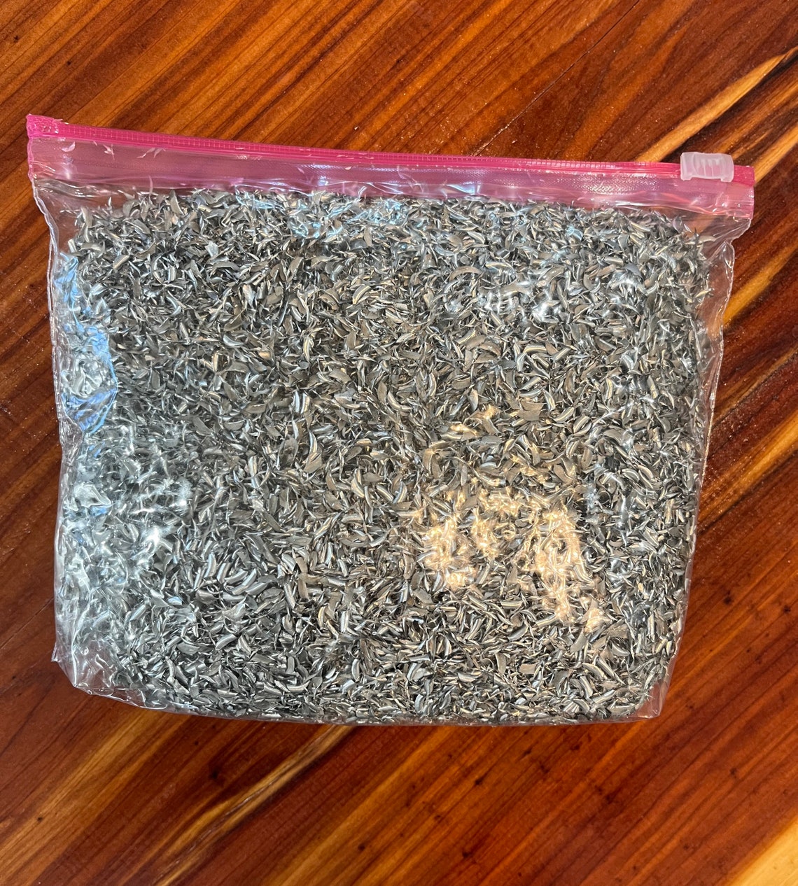 Bag of Aluminum Shavings Metal Shavings Aluminum Confetti Metal ...