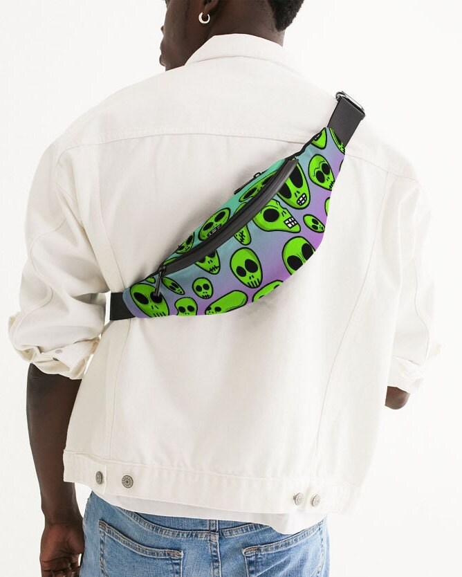 Alien Skull Crossbody Sling Bag - Etsy