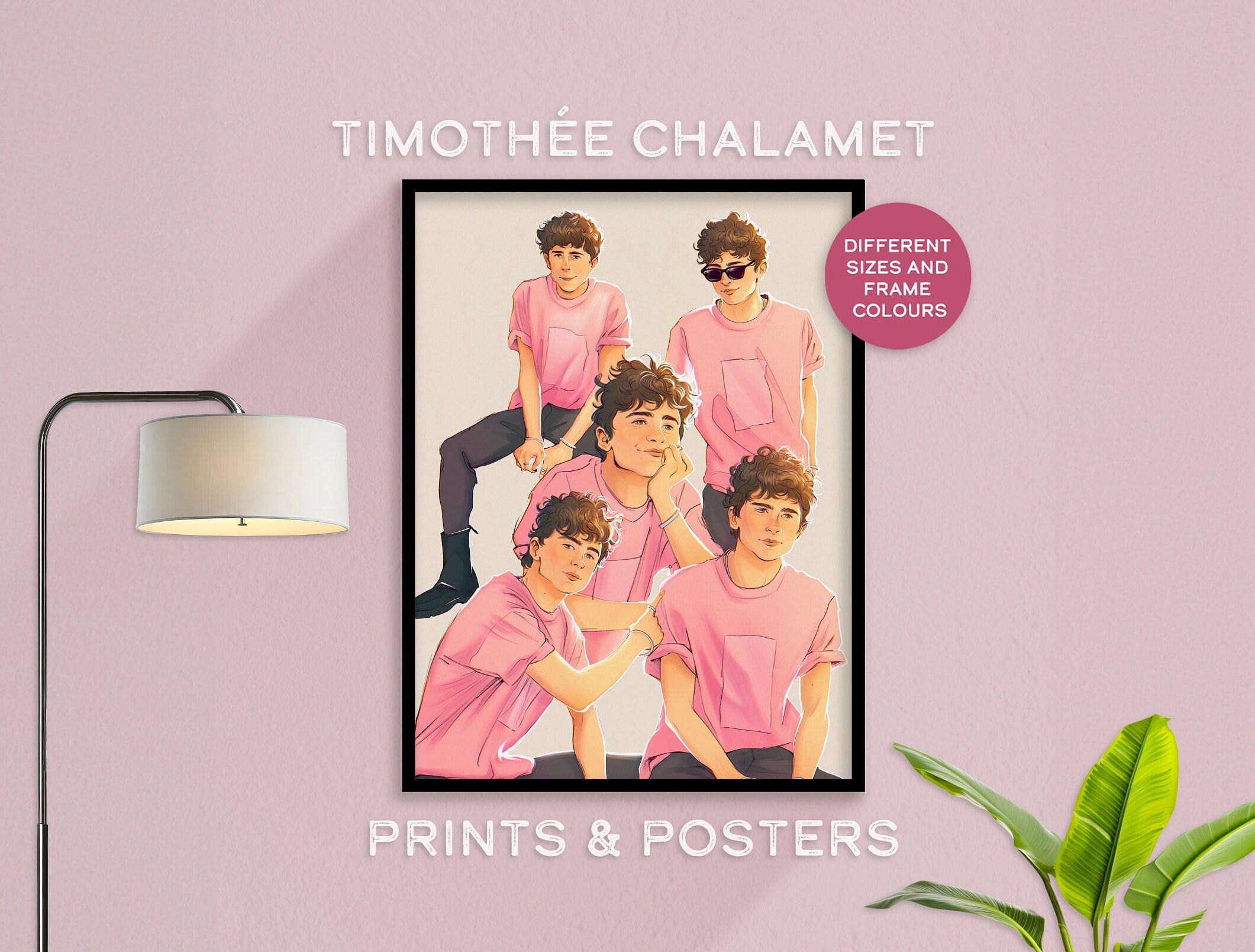 Timothée Chalamet, Timothée Chalamet Poster, Timothée Chalamet Art Print, Timothée Chalamet ...