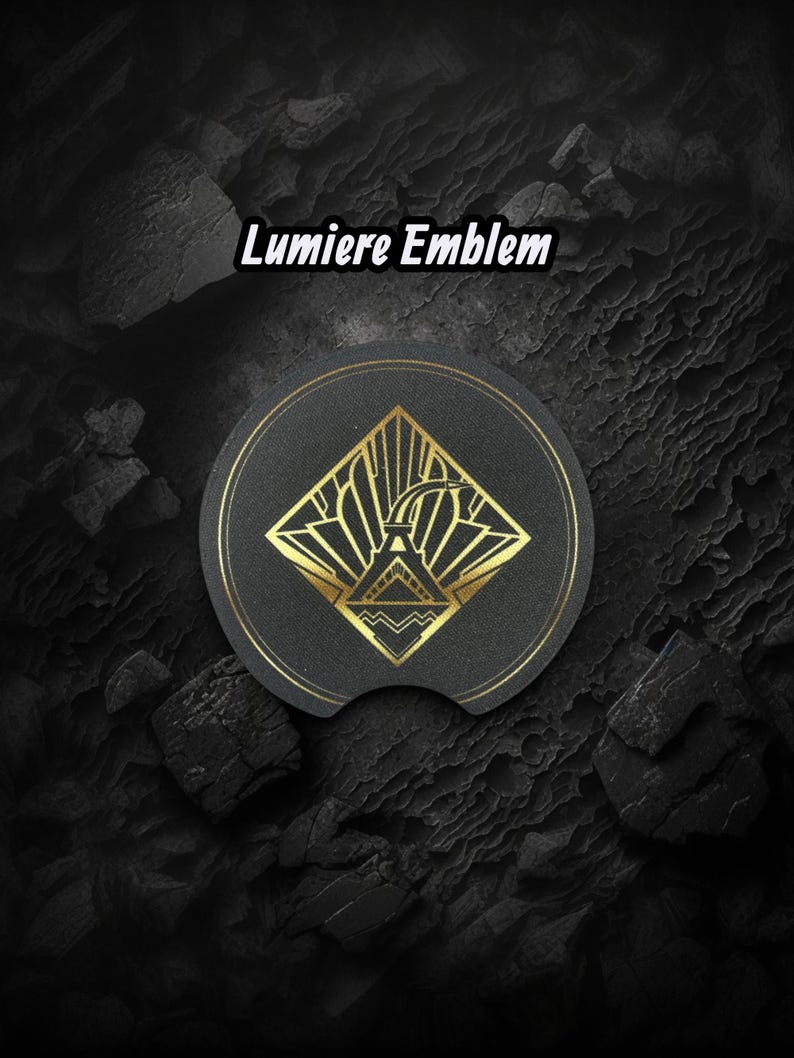 Clair Obscur: Expedition 33 Inspired Car Coasters | 2 Pack | Coaster ...