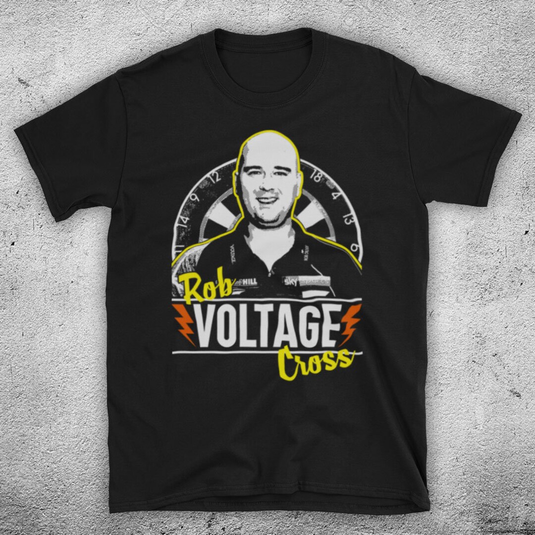 Rob Cross Voltage Darts English Darts Player Champion Tribute - Etsy