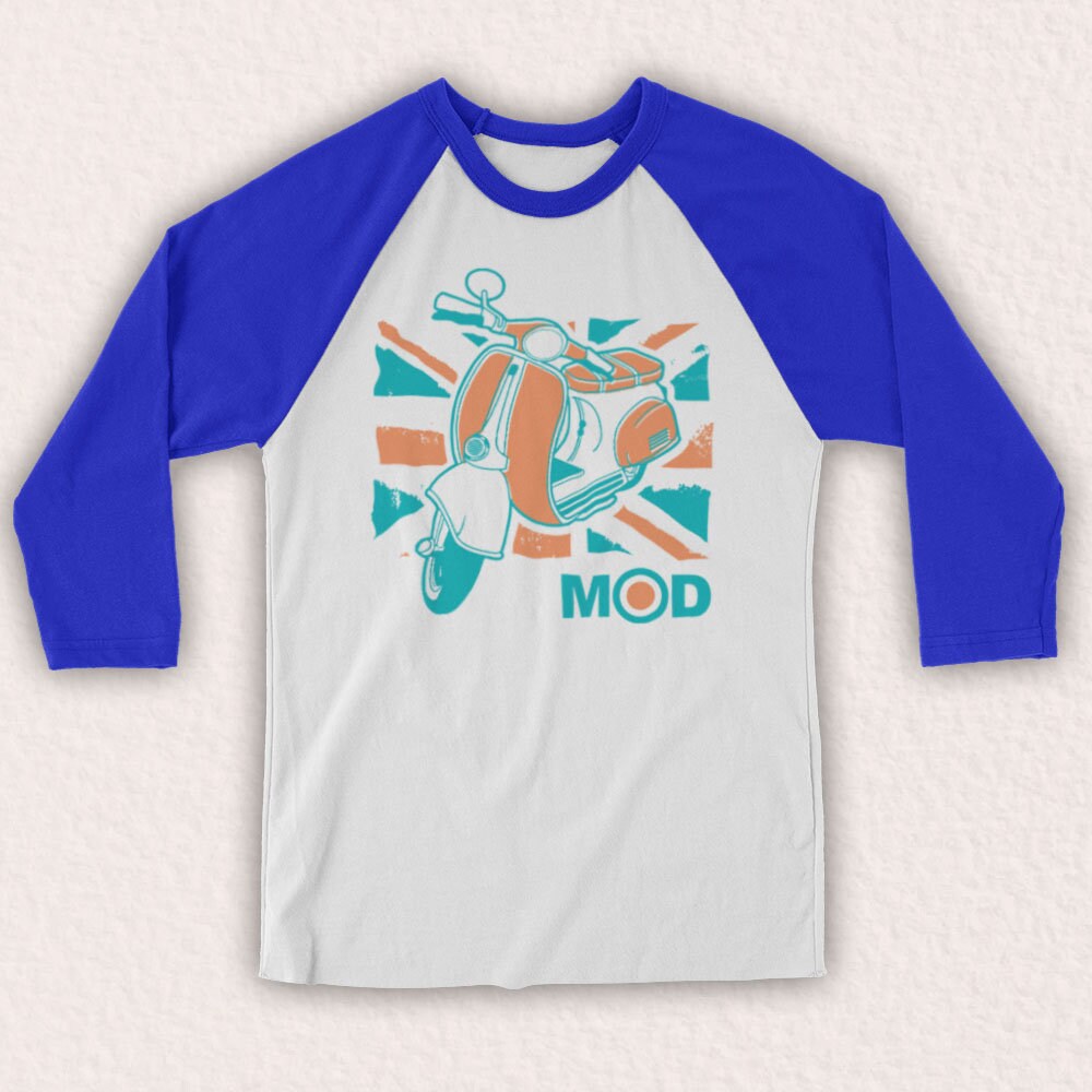 Mod Scooter Retro Iconic 60's Mod Fashion Symbol Bike Unofficial Unisex ...