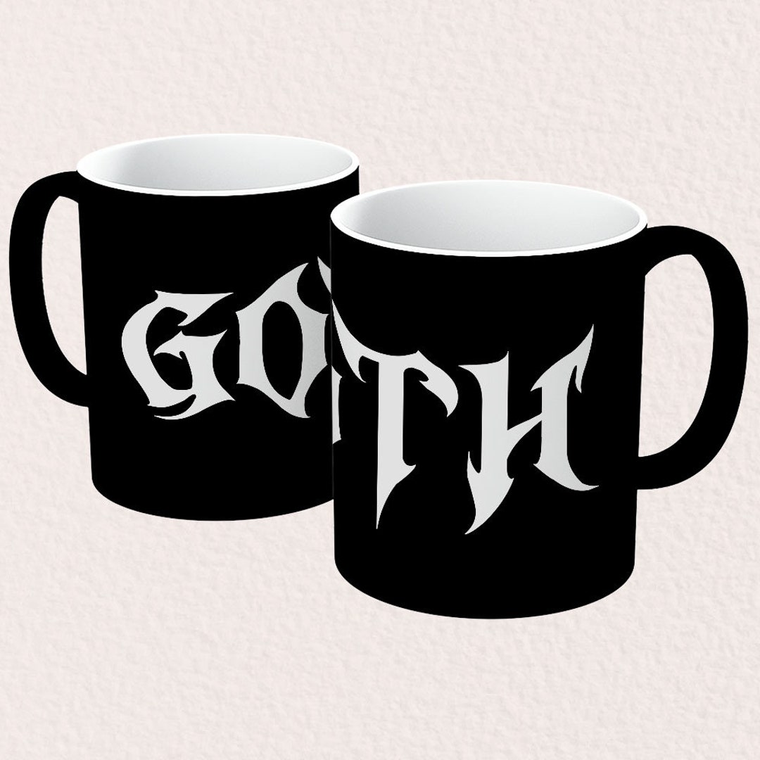 Goth Slogan Style Gothic Metal Rock Music Lover Unofficial Mug Choose ...