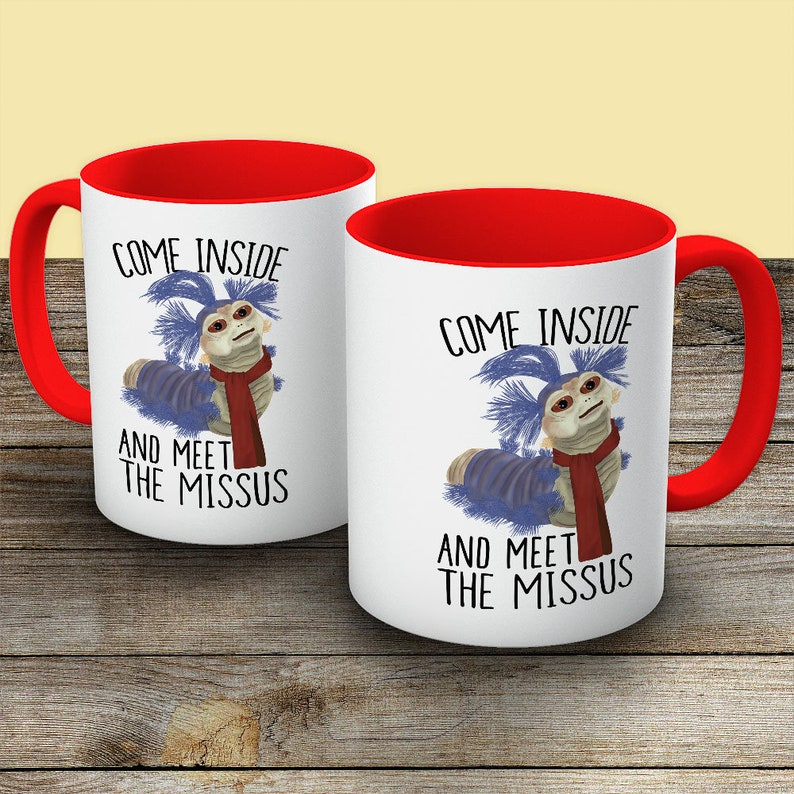 Labyrinth the Worm Come Inside Meet the Missus 80s Fantasy - Etsy