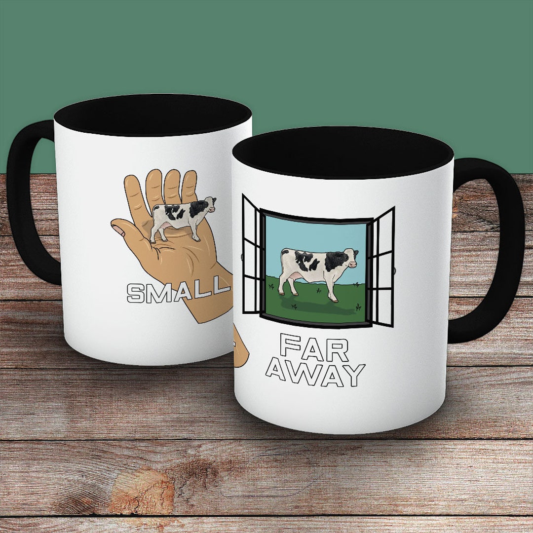 Small Far Away Cows Ted Dougal Quote Father Ted Mug Cup Various Colours ...