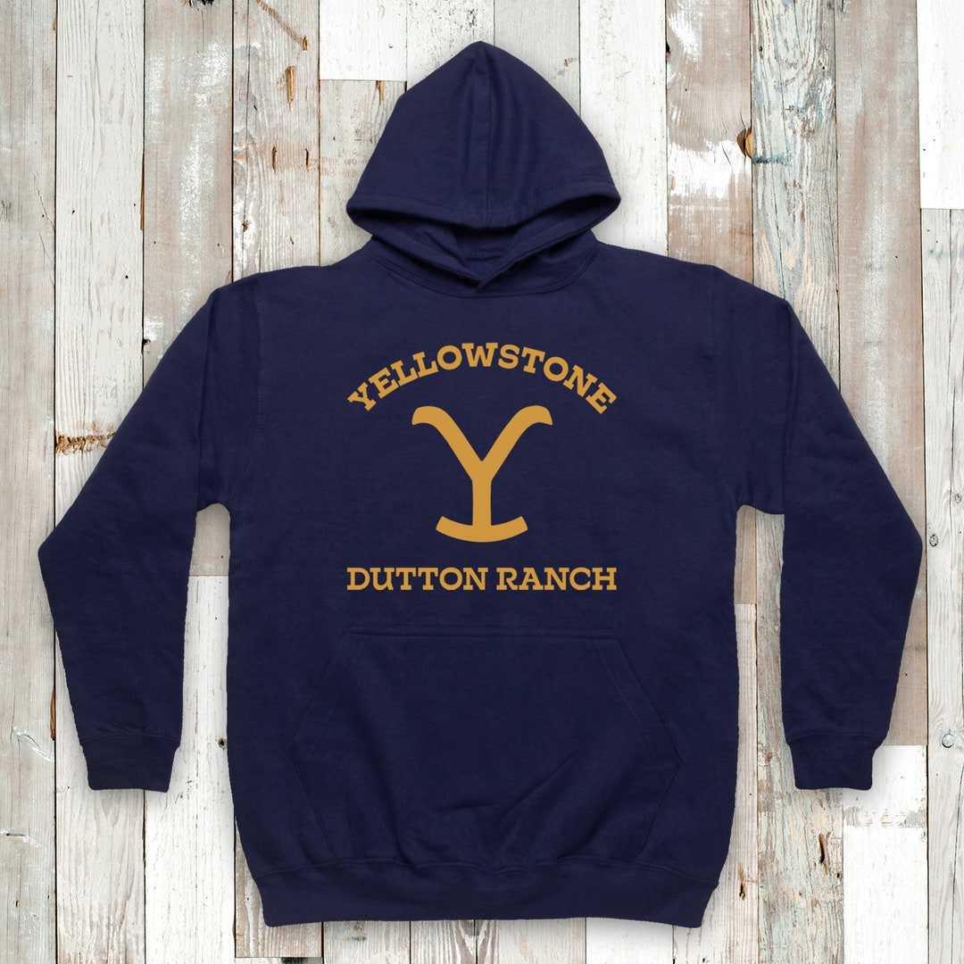 Yellowstone Dutton Ranch Montana Logo Adults Hoodie All Sizes and ...