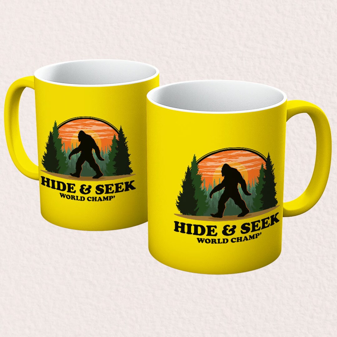 Hide and Seek World Champ Bigfoot Yeti Sasquatch Funny Monster ...