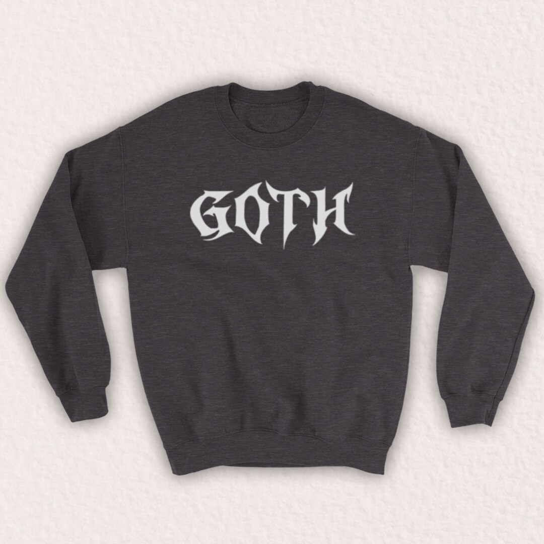 Buy Goth Slogan Style Gothic Metal Rock Music Lover Unofficial Unisex ...