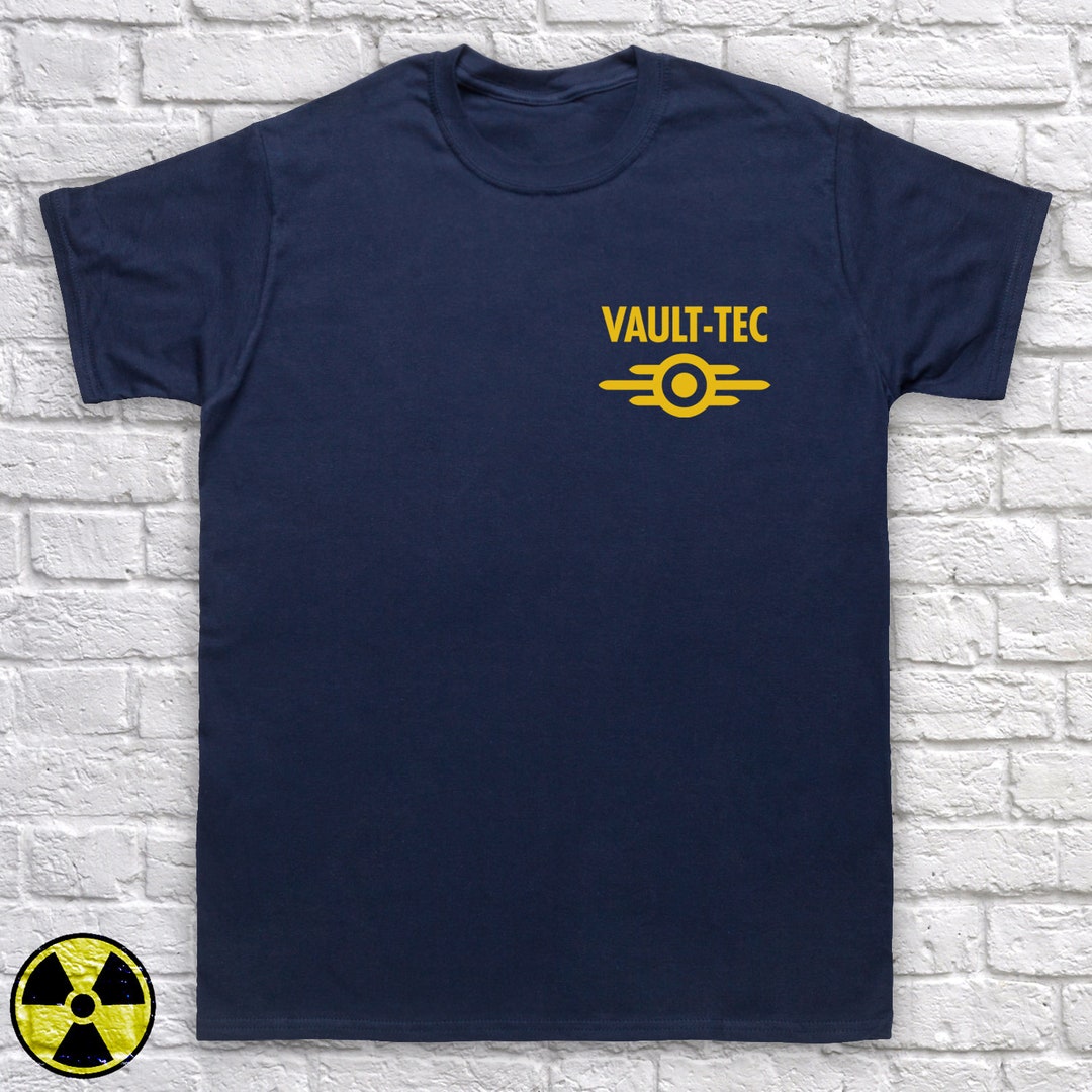 Vault-tec Logo Vault Dweller Nuclear Fallout Sci Fi Dystopia Small ...