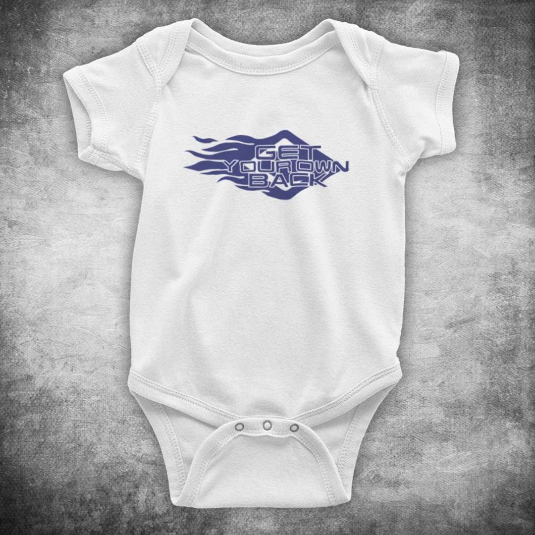 Get Your Own Back 90s Kids TV Gameshow Logo Throwback Baby Grow Baby ...