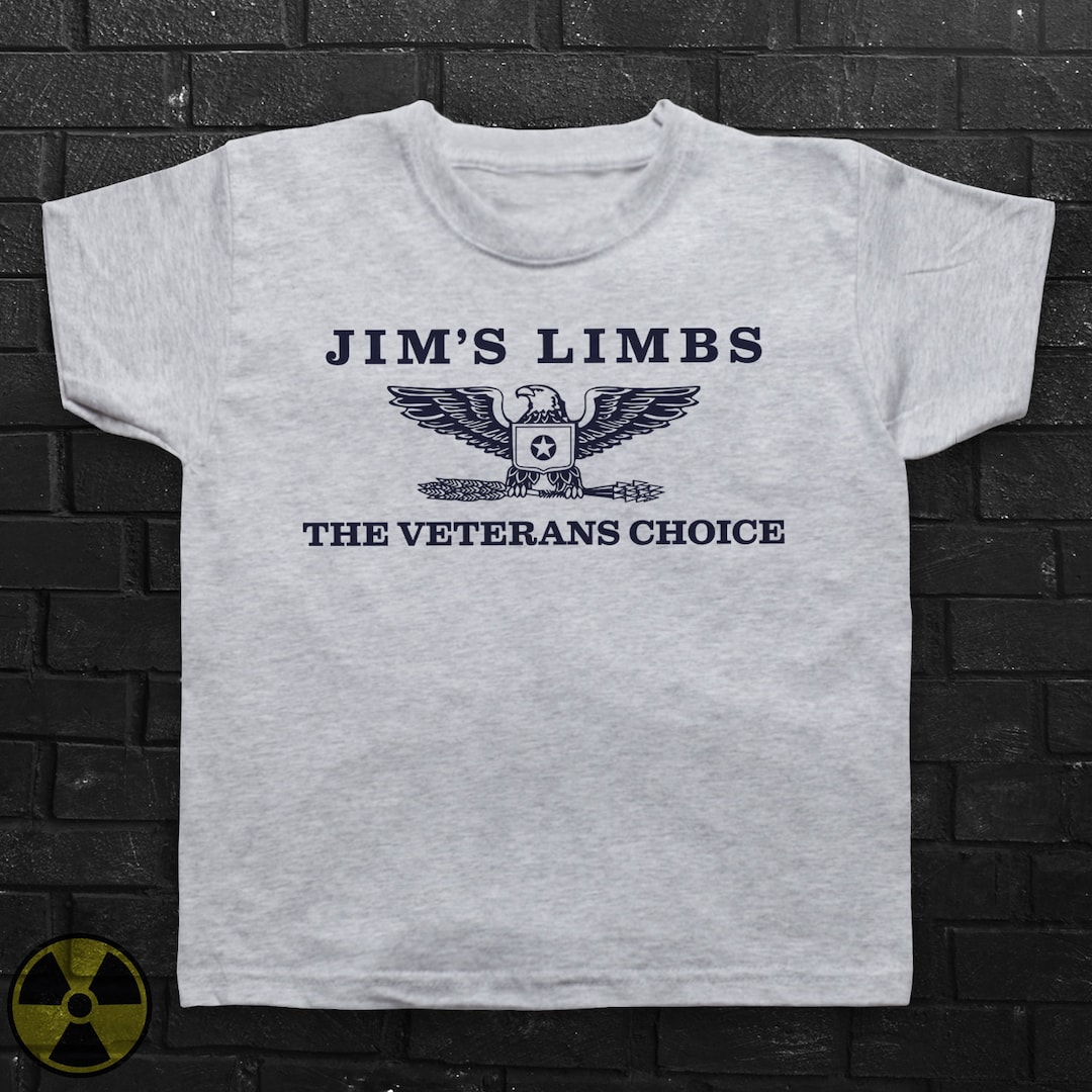 Jim's Limbs Fallout Sci Fi Dystopia Vault the Veterans Choice Kids T ...