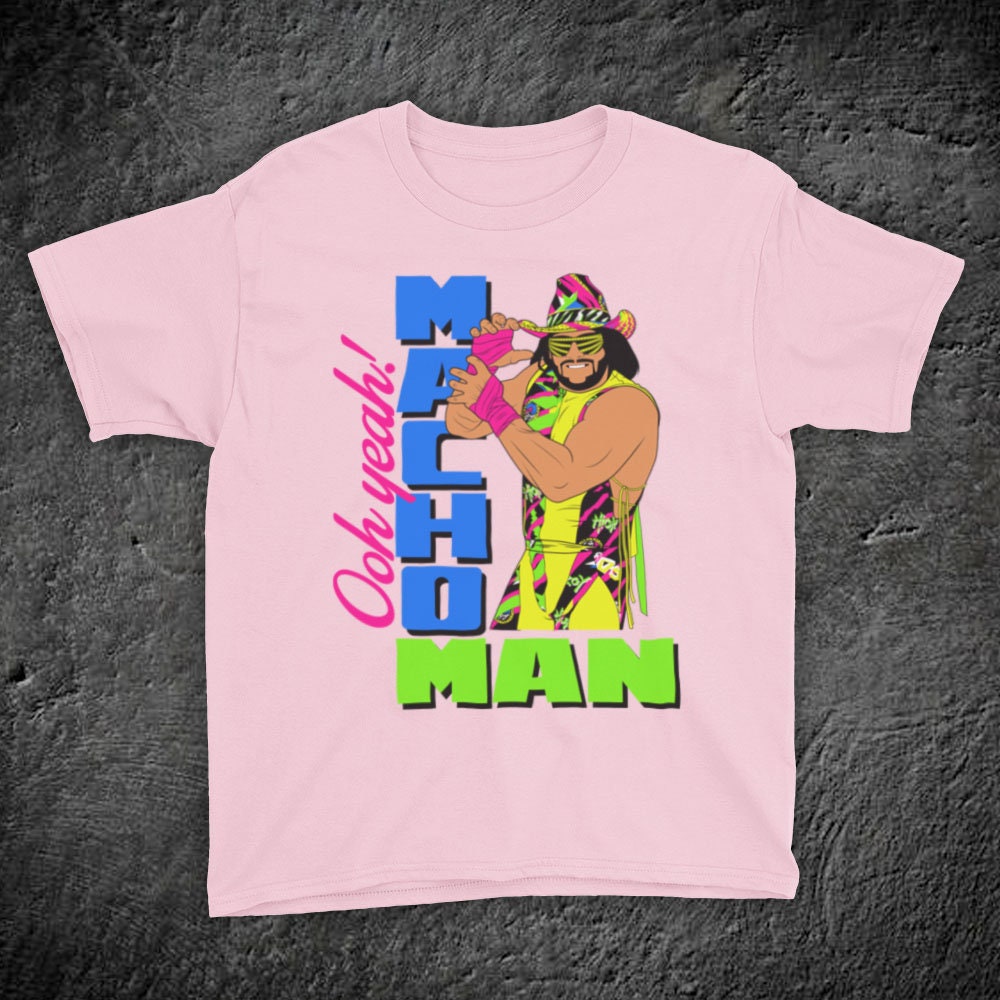 Macho Man Randy Savage Ooh Yeah 80s Iconic Wrestler Wrestling ...