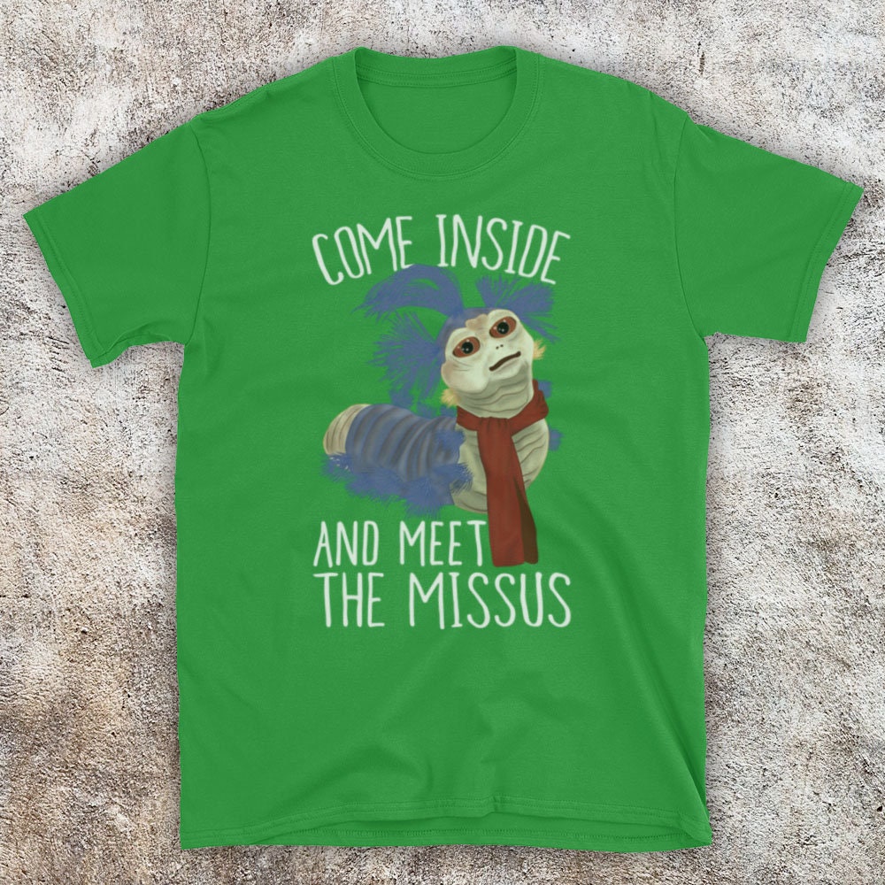 Labyrinth the Worm Come Inside Meet the Missus 80s Fantasy - Etsy