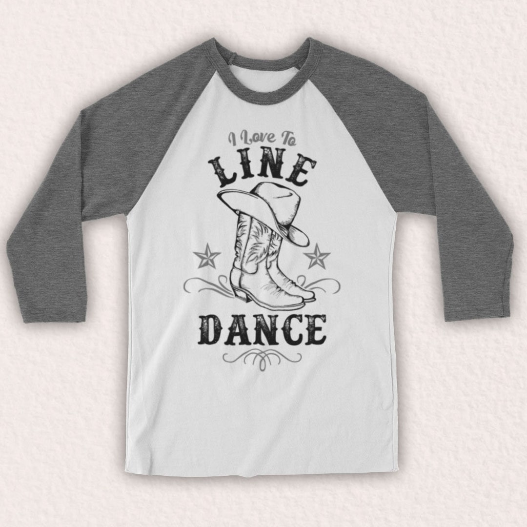 I Love to Line Dance Country Barn Dance Western Choreographed - Etsy