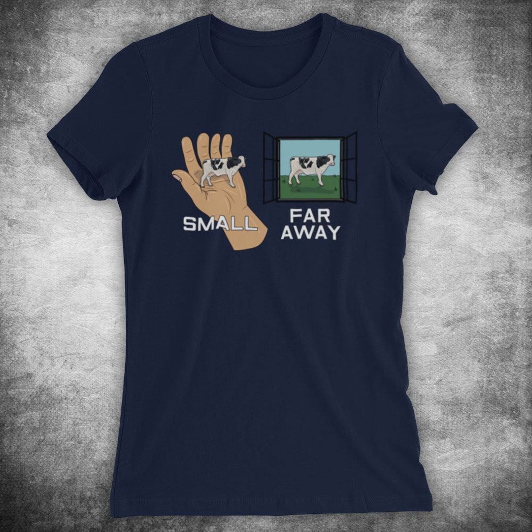 Small Far Away Cows Ted Dougal Quote Father Ted Womens T-shirt All ...