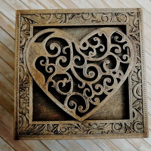Electronic Music Box Celtic Heart Knot Jewelry Reproduces Any - Etsy