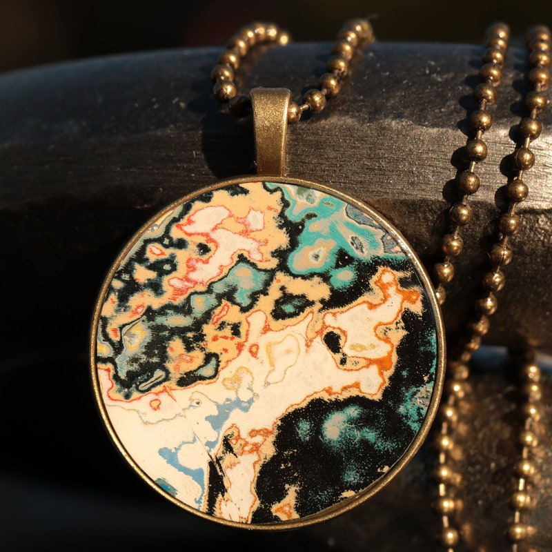 Graffiti Necklace - Etsy