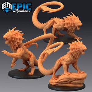 Swamp Cat | Epic Miniatures | Dark Swamp | 3d Printed | 4k Resin | Dnd ...