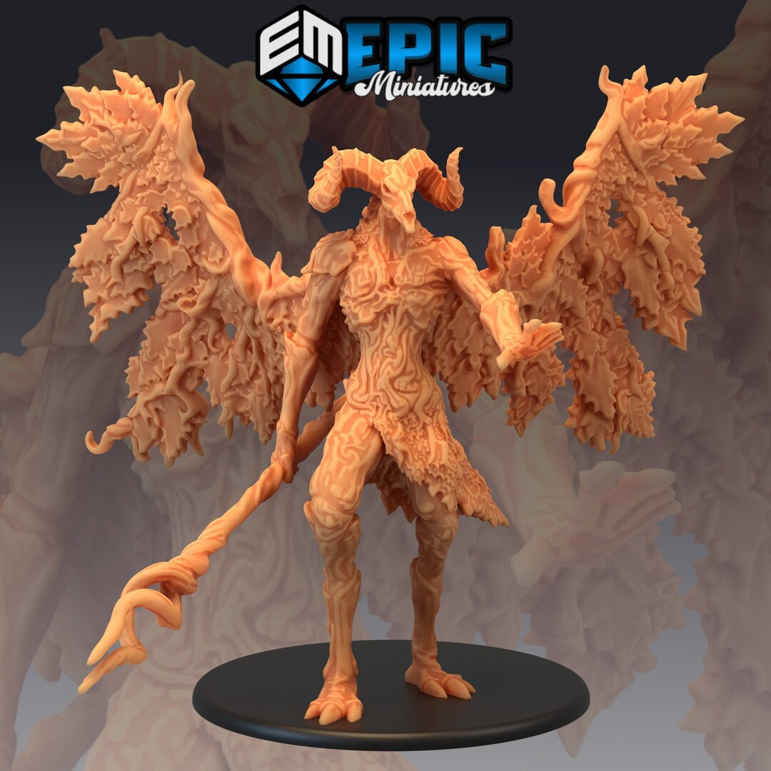 Forgotten God | Epic Miniatures | Corrupted Forest | 3d Printed | 4k ...