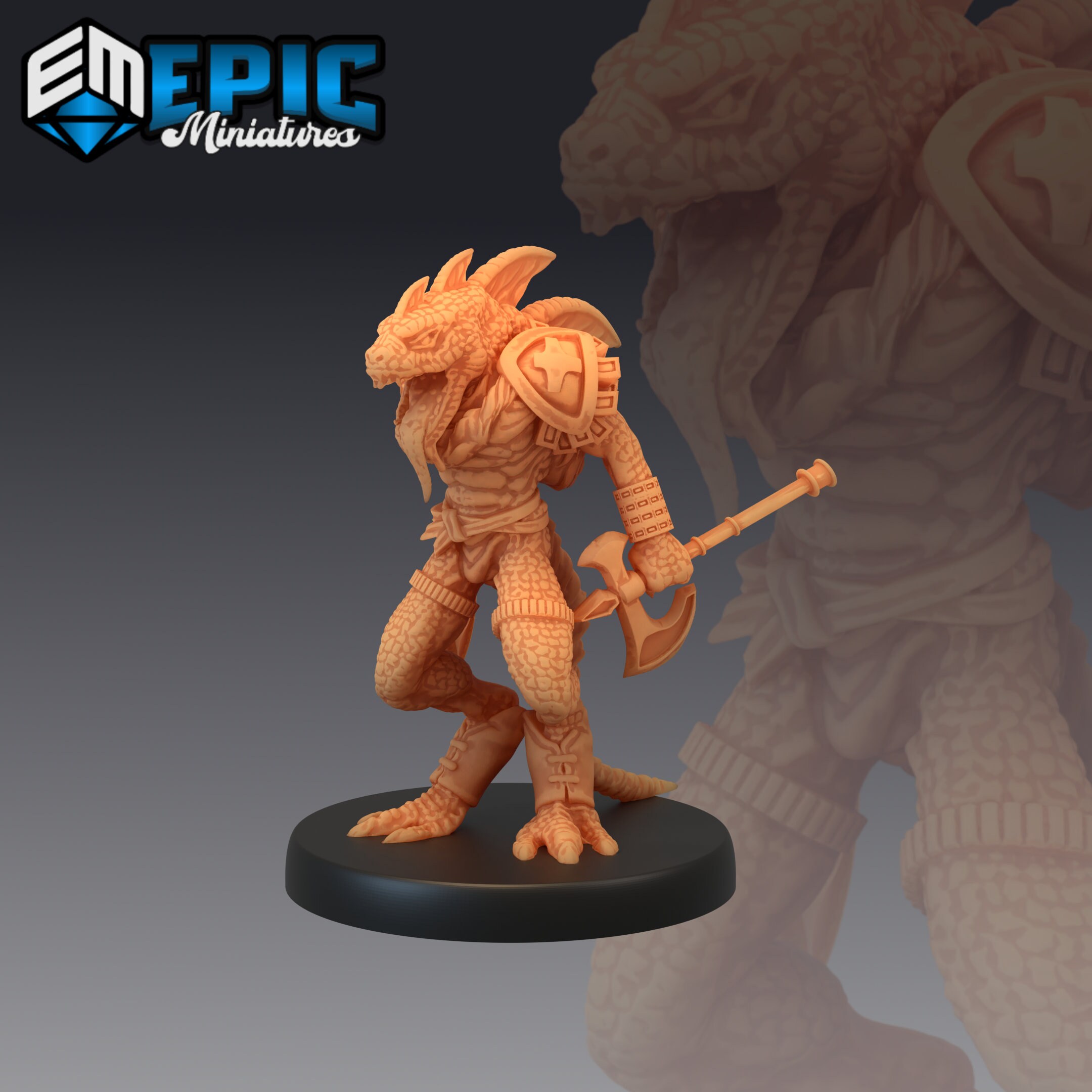 Lizardfolk Miniatures | Epic Miniatures | Serpentia Reborn | 3d Printed ...