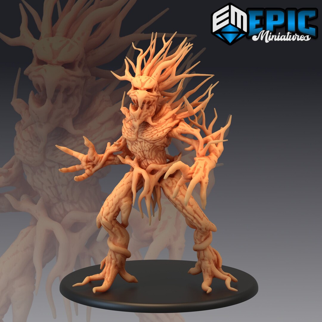 Corrupted Treant Figure | Epic Miniatures | Corrupted Forest | 3d ...