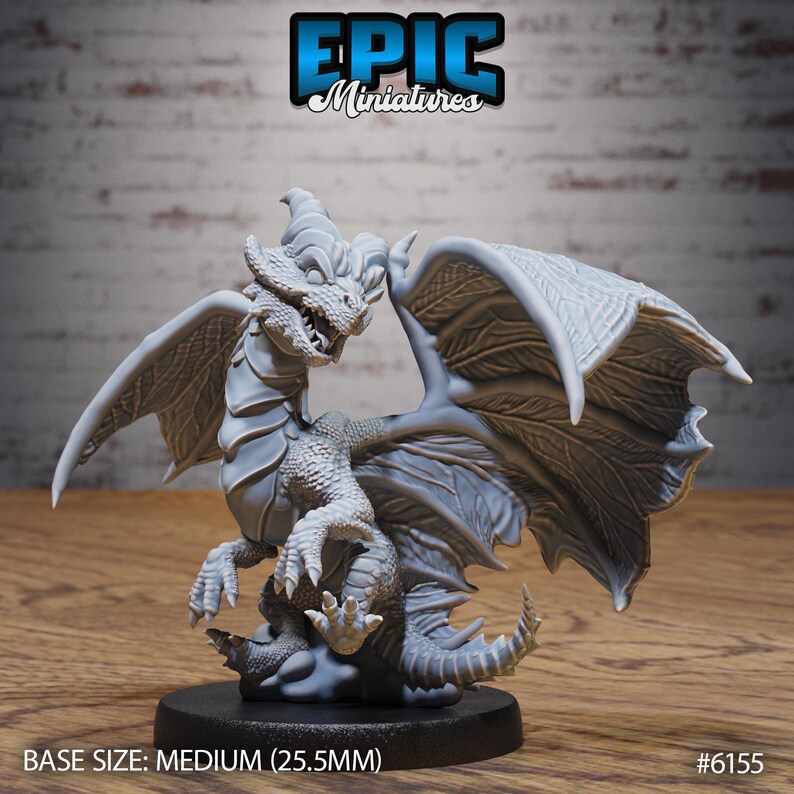 Copper Dragon Wyrmling | Epic Miniatures | Swamp Adventure | 3d Printed ...