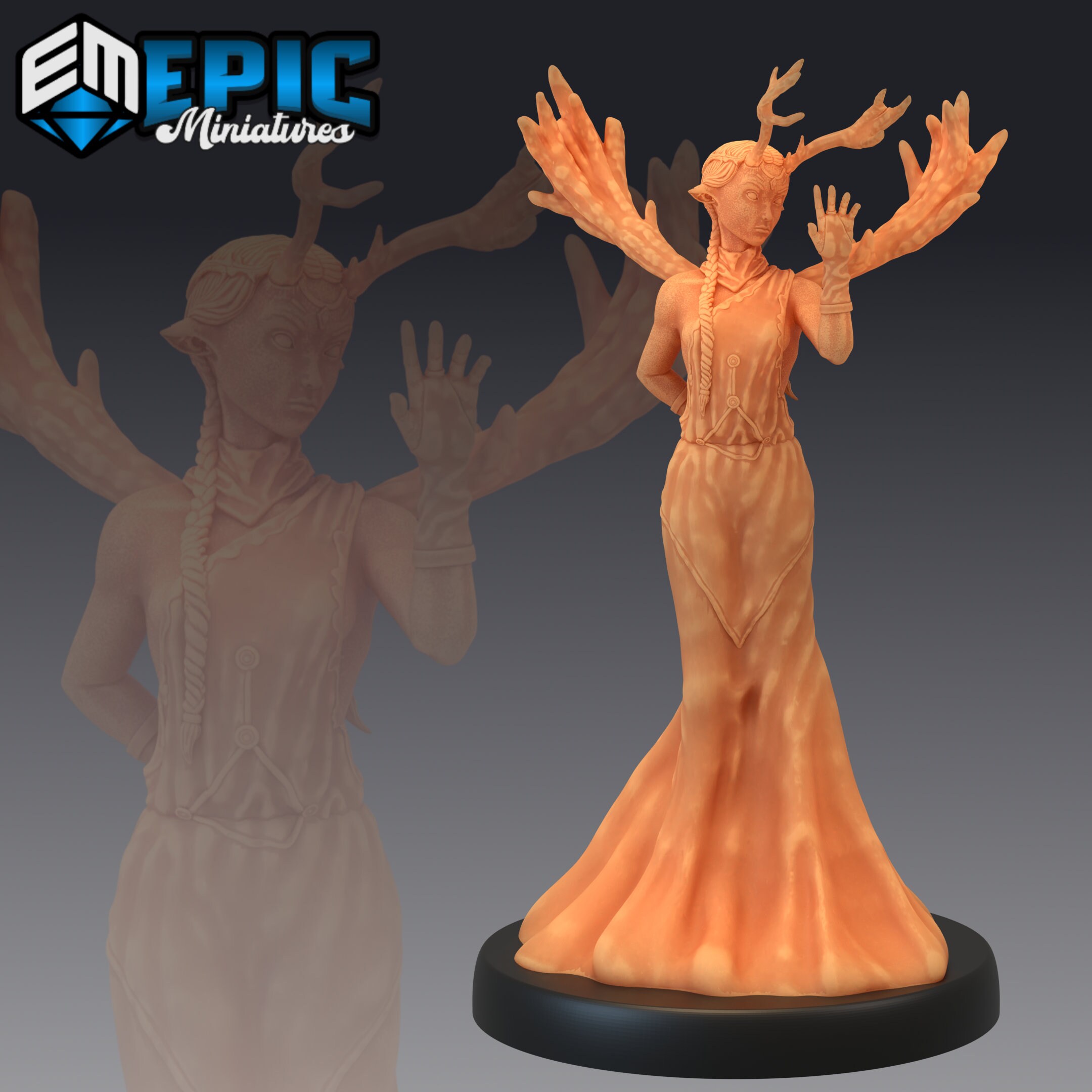Moon Deity / Elven Goddess Epic Miniatures Elven Grace - Etsy