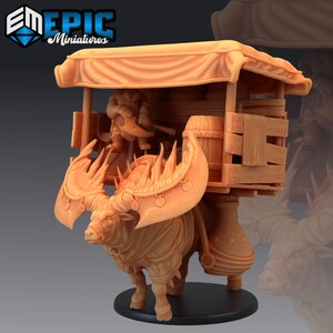 Epic Bull / Dire Cow | Epic Miniatures | Dwarven Mines | 3d Printed ...