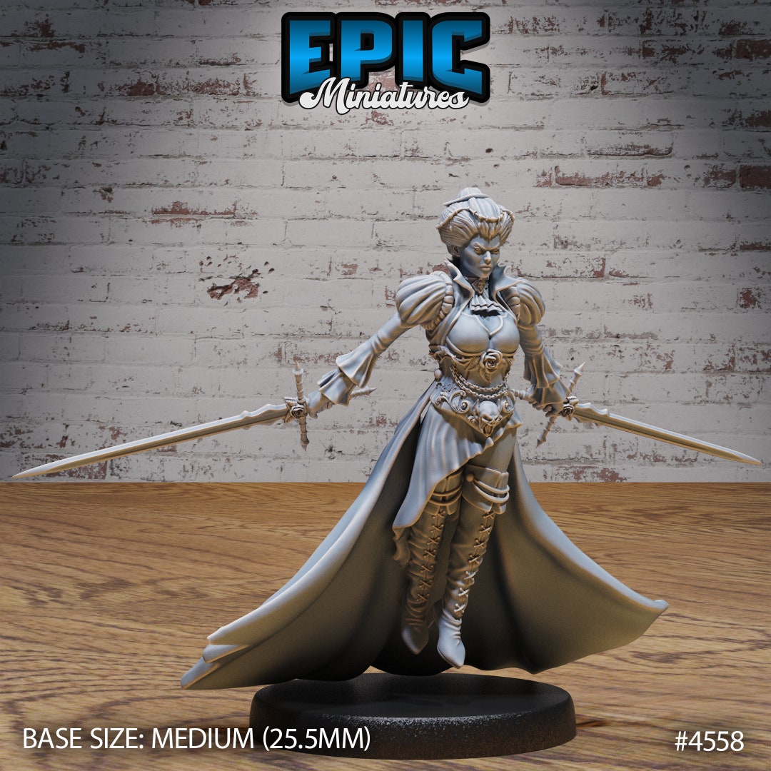 Vampire Countess | Epic Miniatures | Vampire Invasion | 3d Printed | 4k ...