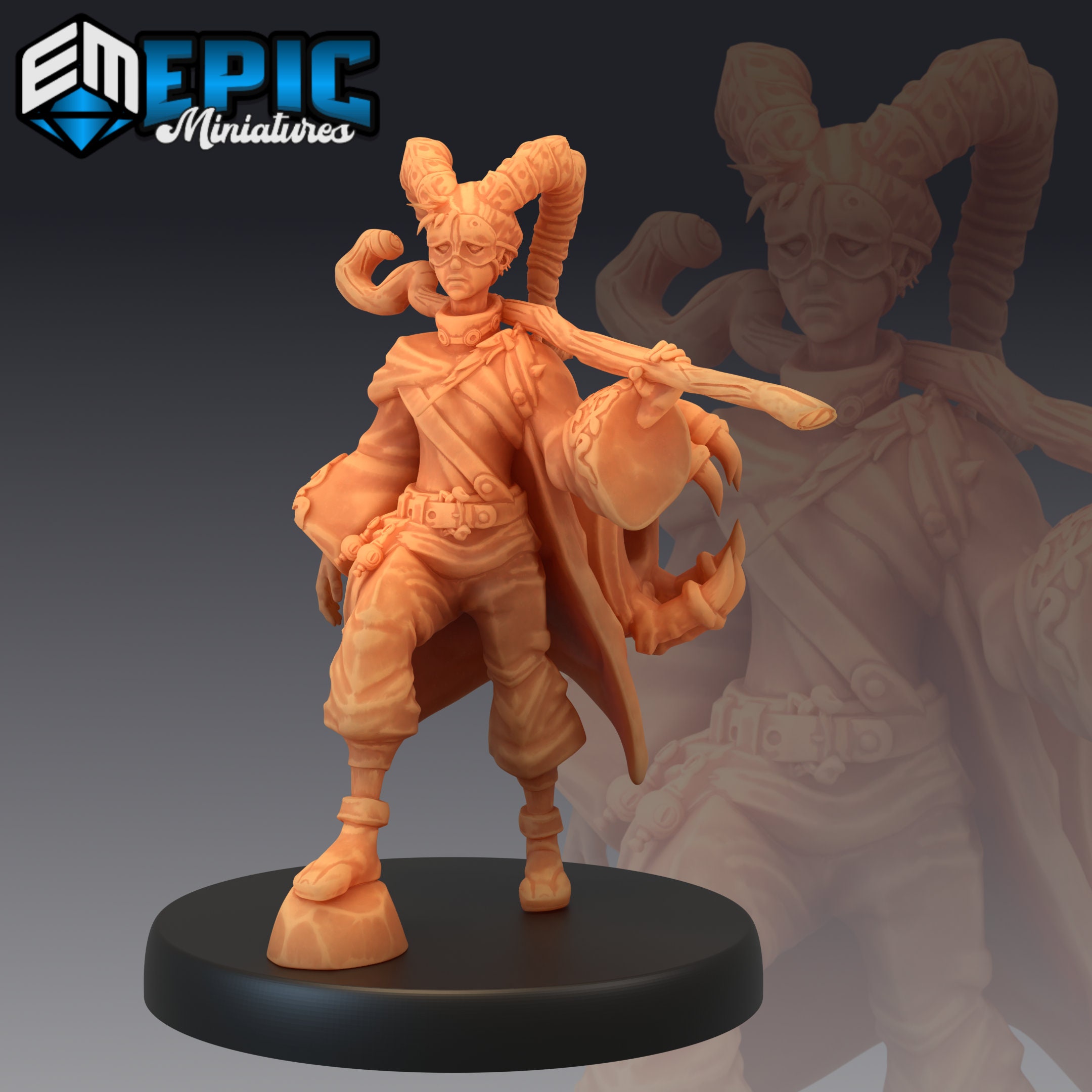 Tiefling Warlock / Devil Folk Sorcerer / Devilkin Wizard | Epic ...