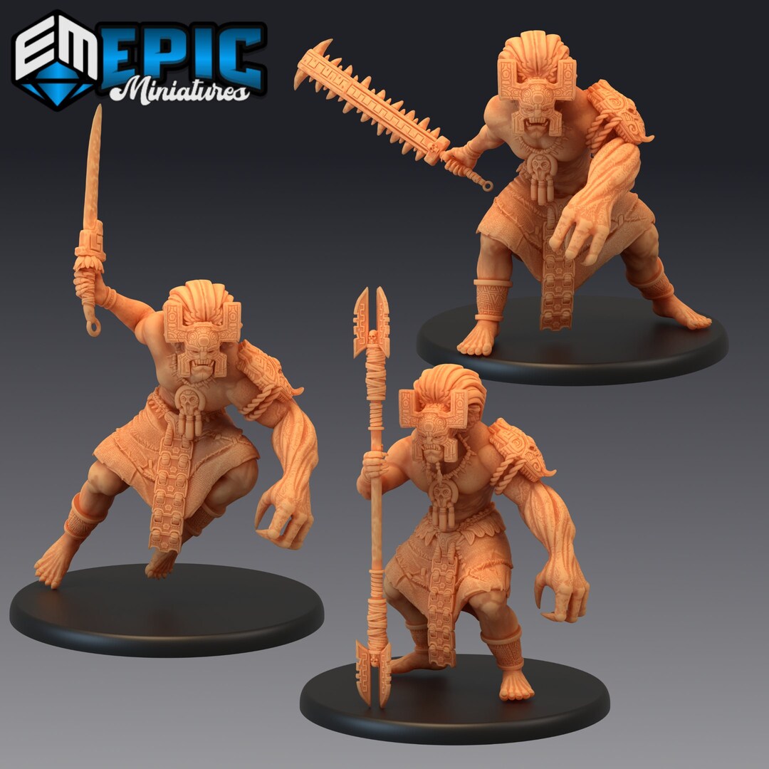 Giant Jungle Guard | Epic Miniatures | Dwarven Mines | 3d Printed | 4k ...