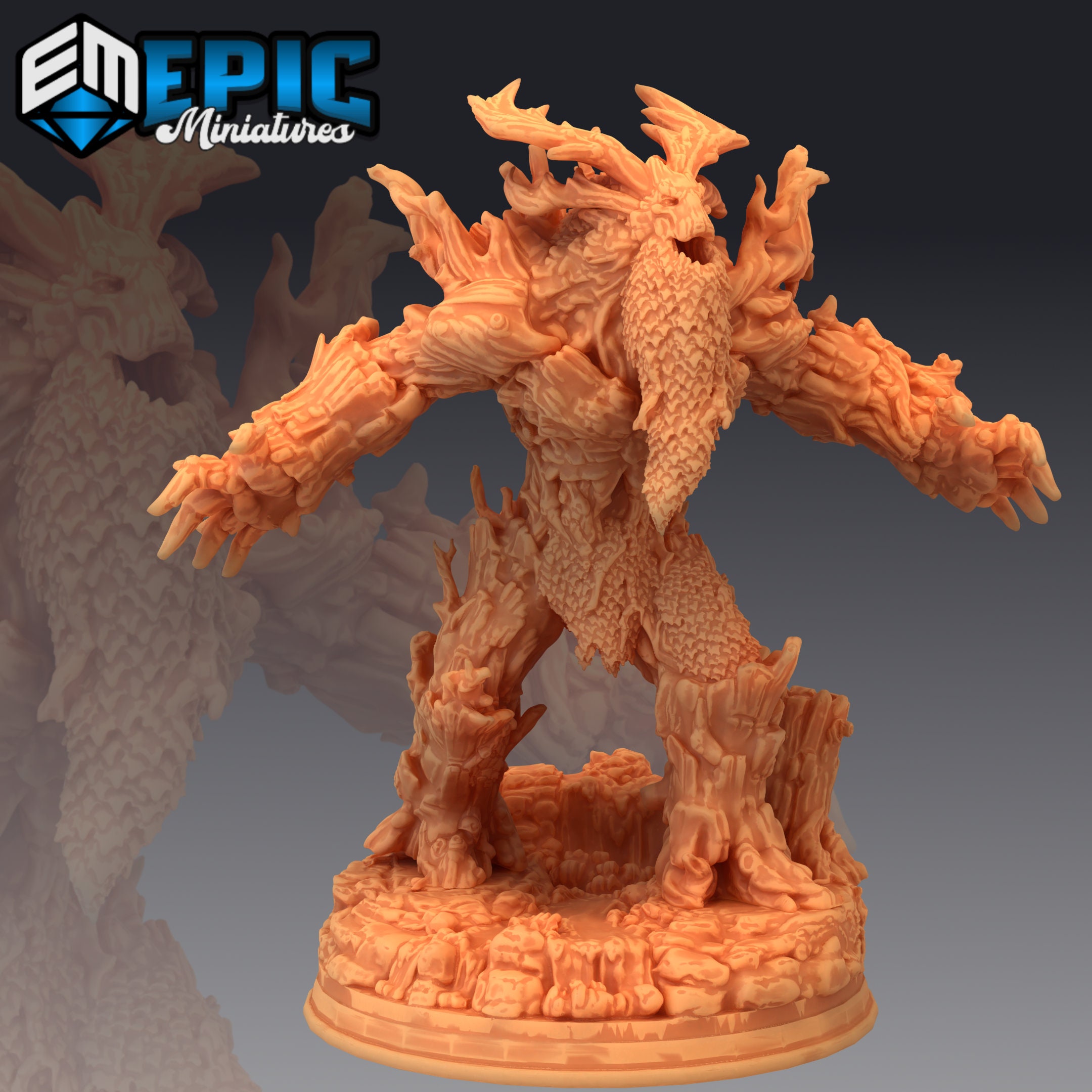Elder Treant / Ent Leader / Living Tree Person Epic - Etsy