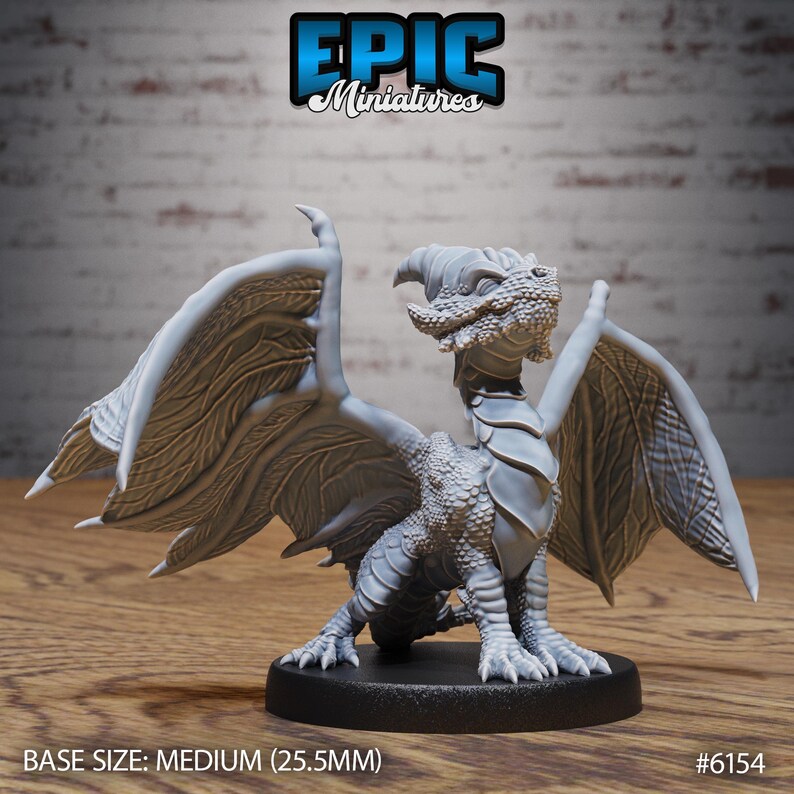 Copper Dragon Wyrmling | Epic Miniatures | Swamp Adventure | 3d Printed ...