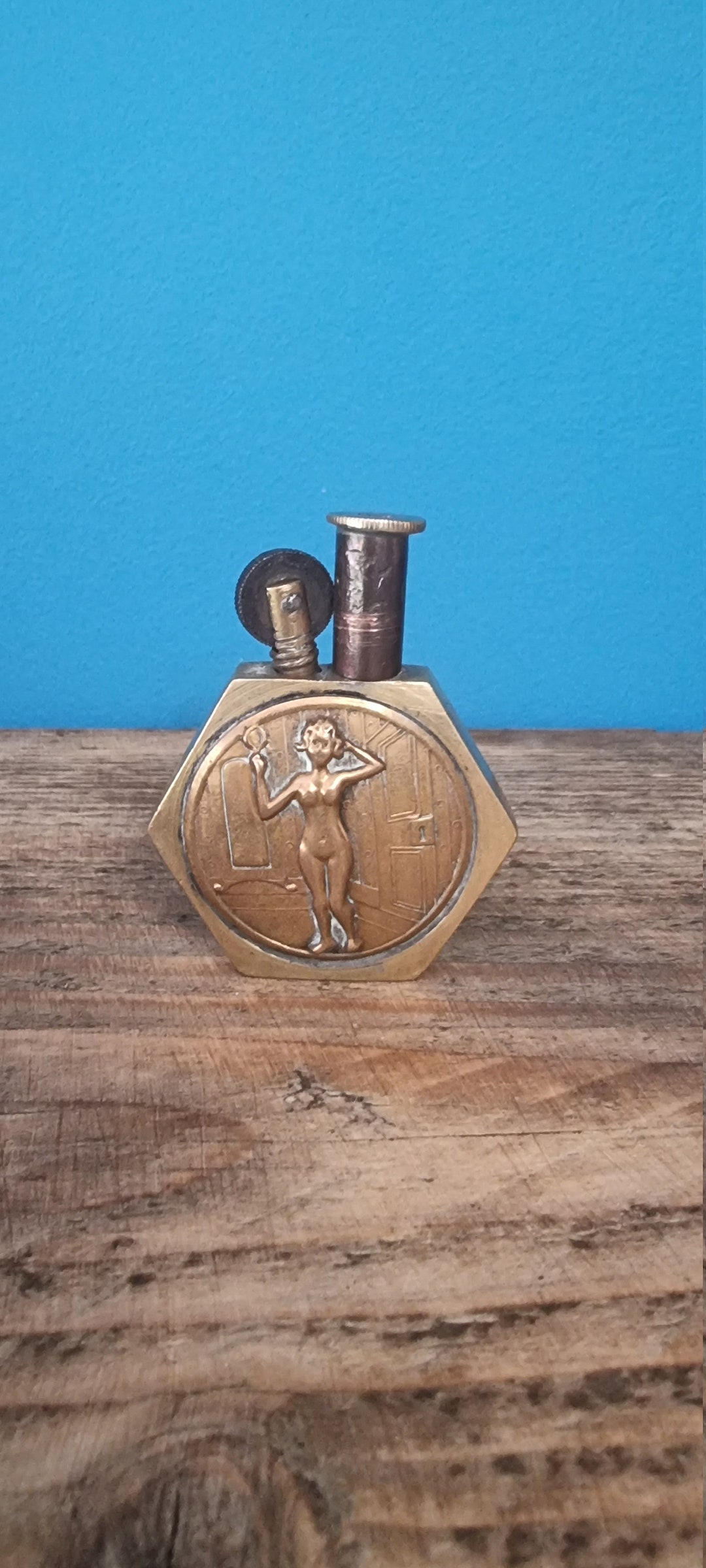 WW1 French Trench Art Lighter - Etsy