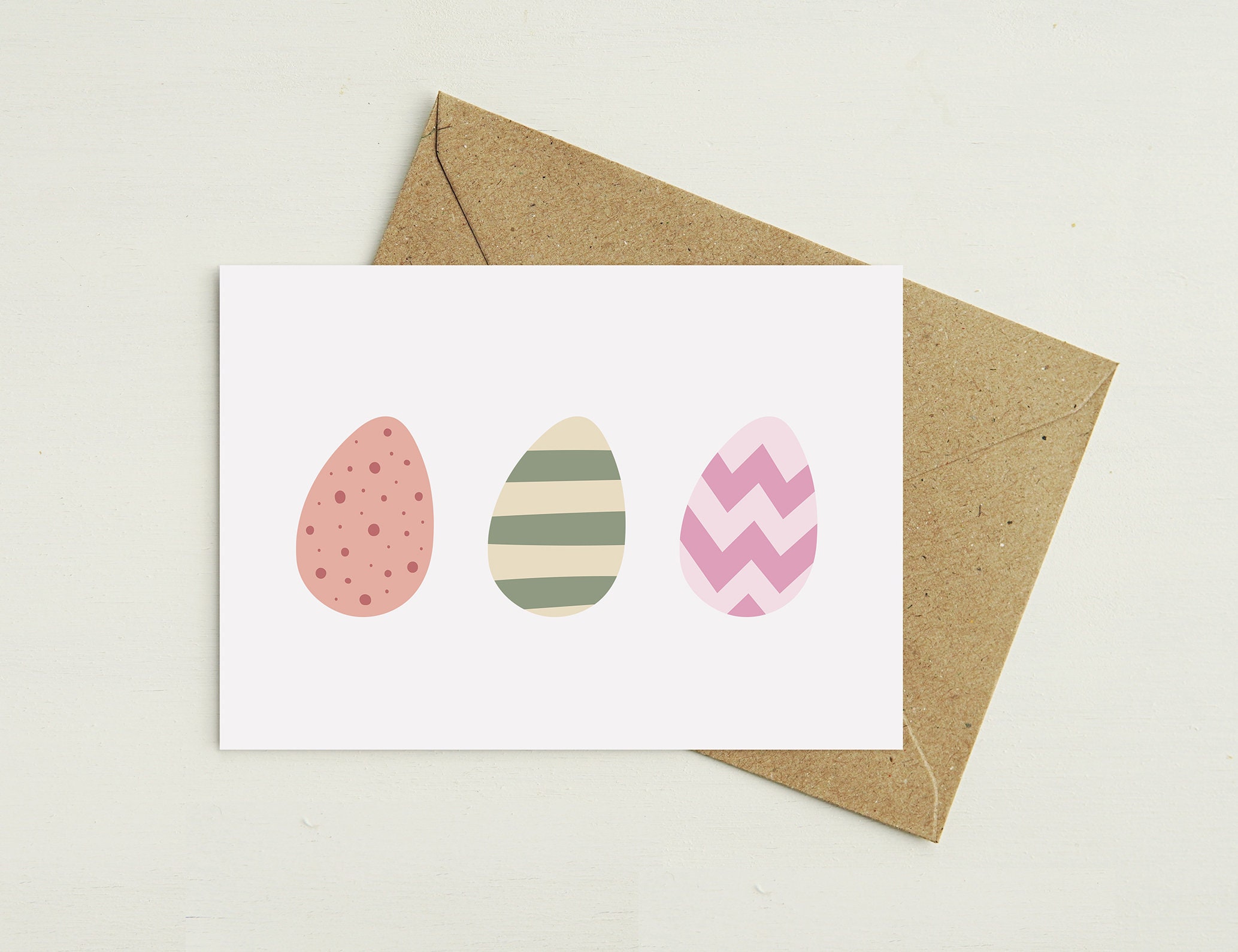 Happy Easter Clipart: Hand-drawn Eggs, Flowers (PNG, EPS) - Etsy