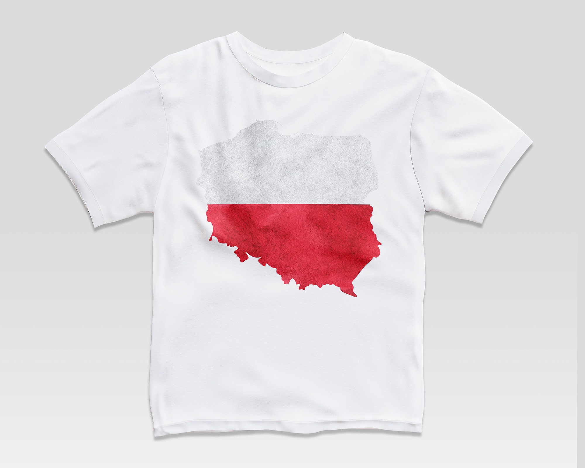 Watercolor Poland Map Print: Flag Sublimation Design (PNG) - Etsy