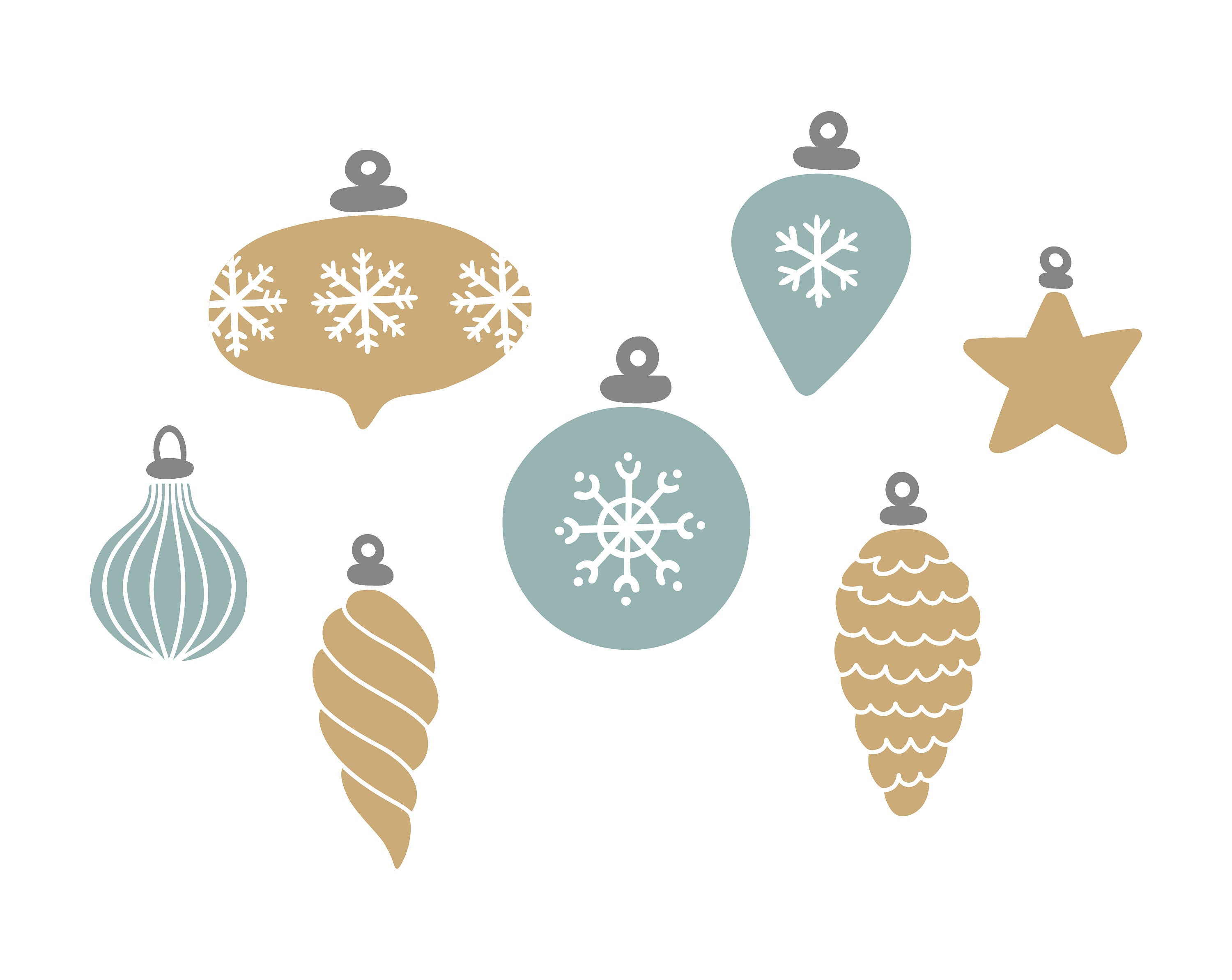 Christmas Ball SVG, Christmas Decor, Christmas Clipart, Christmas ...