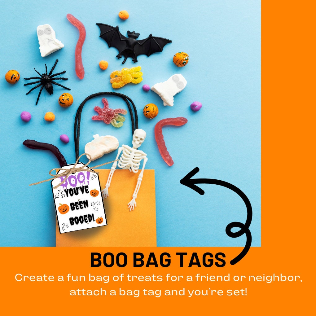 You've Been Booed Printable You've Been Booed Halloween Activity Boo ...