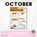 Editable October Classroom Newsletter Template (digital Download) - Etsy