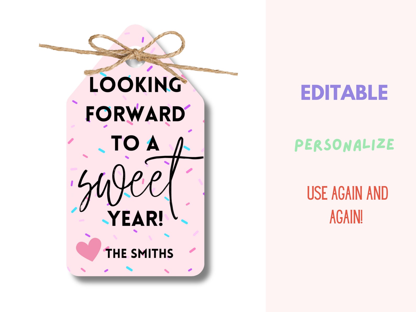 Editable Teacher Gift Tags Editable Teacher Tags Printable Teacher Gift ...